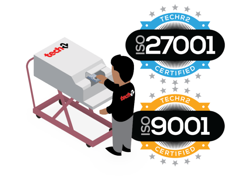 Data Wiping, Degaussing, Eradication – TechR2